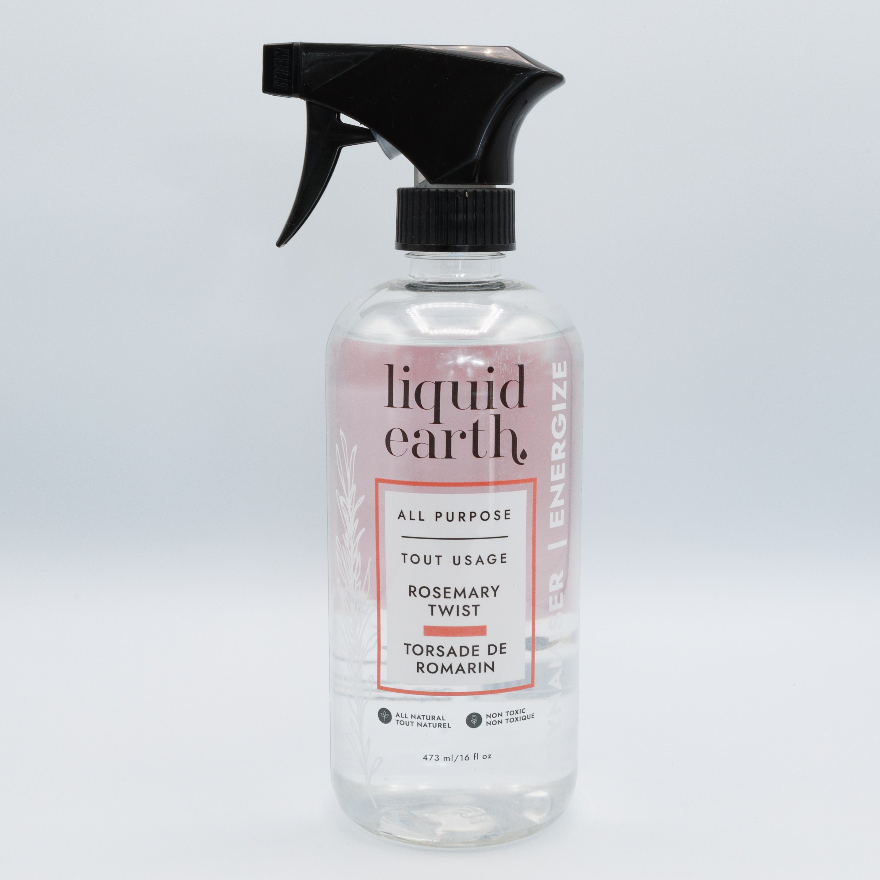 Rosemary Twist - Energizing Natural All Purpose Cleaner – Liquid Earth